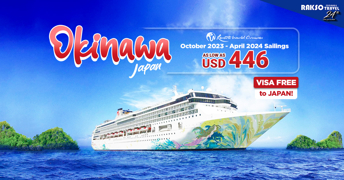 Rakso Travel - Resorts World One Promo : VISA FREE to Japan!