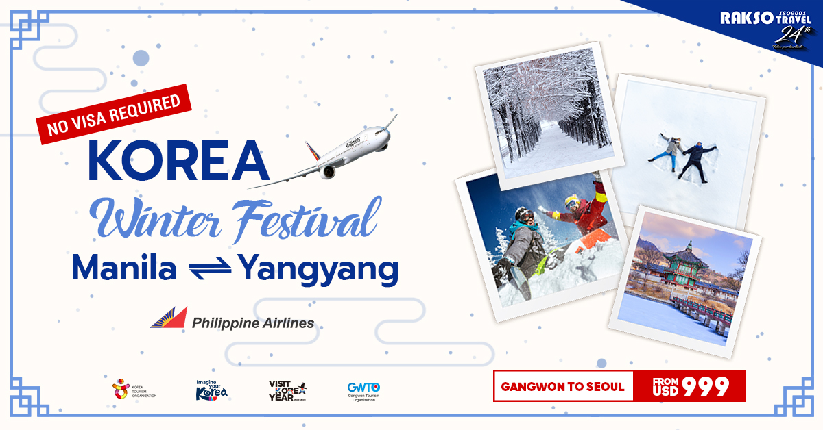 Rakso Travel - Korea Winter Festival Tour Exclusive Group Tour