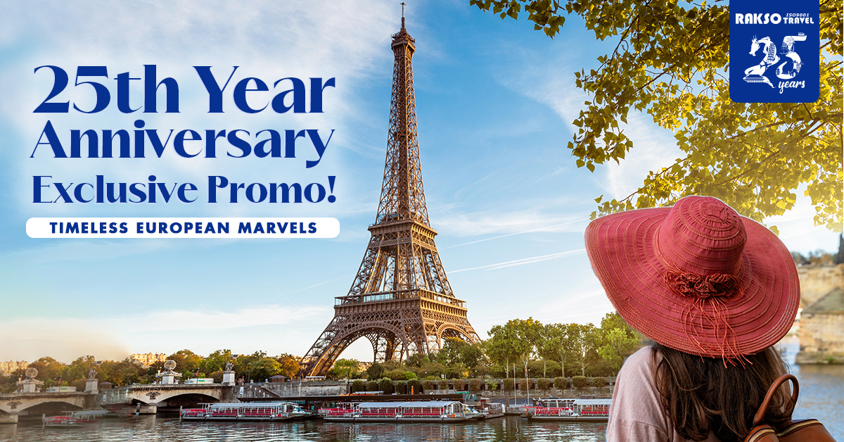 Rakso Travel - Rakso 25th Year Anniversary Europe Exclusive Promo!