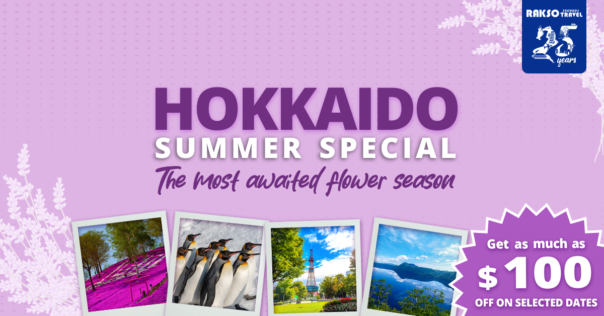 Rakso Travel - Hokkaido's Summer Special: The Most Awaited Flower Season!