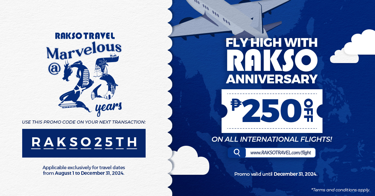Rakso Travel - Fly High with Rakso Travel`s 25th Anniversary