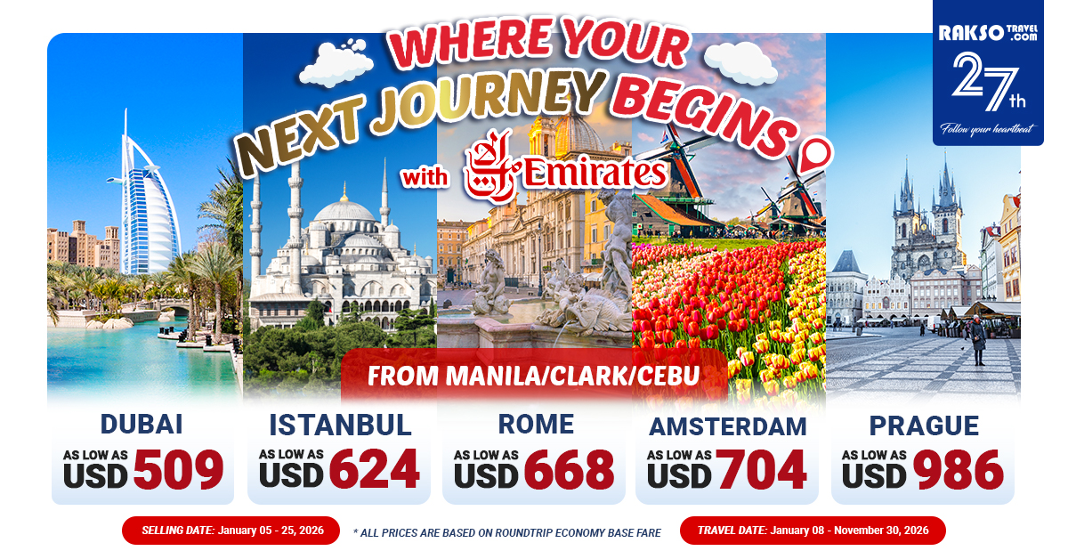 Rakso Travel - Where Your Next Journey Begins — Emirates