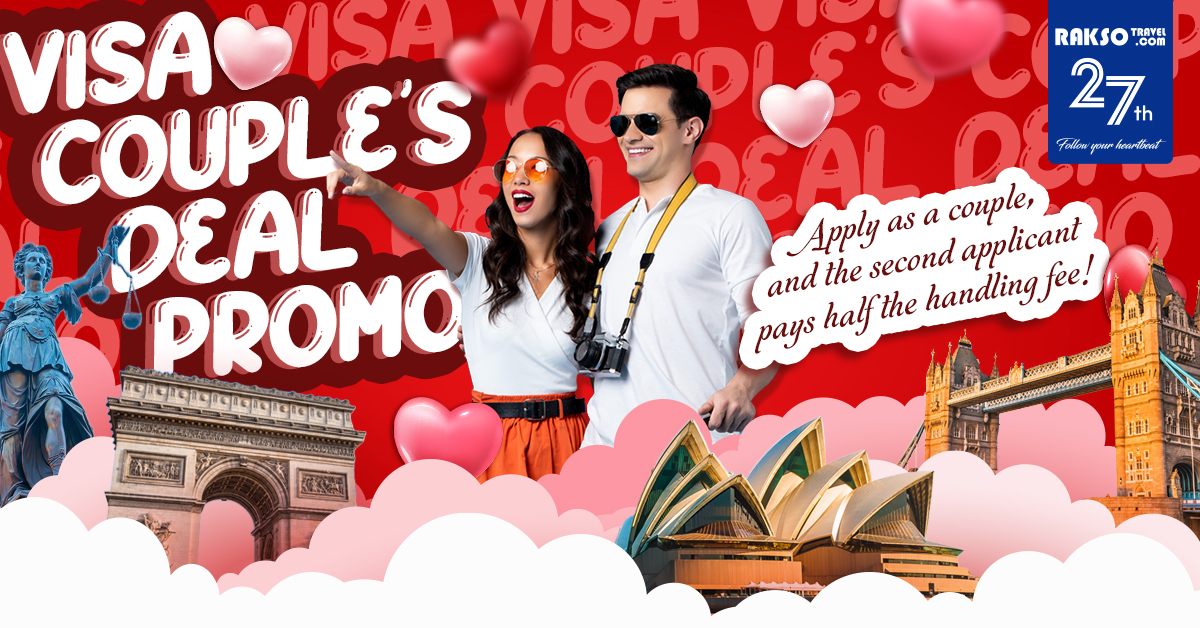 Rakso Travel - Visa Couple's Deal Promo Now Available for USA, Canada ...